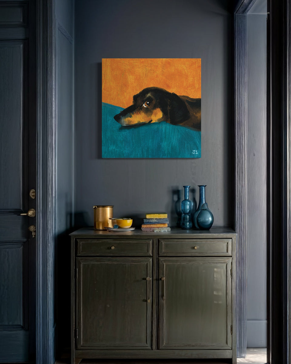 Digital Oil Commissioned Painting Balance 30cm x 30cm - £225 – JoScottArt